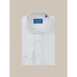 Robert Talbott Reynolds Light Weight Poplin Classic Fit Shirt - White