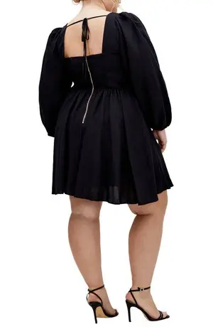 City Chic Cordelia Long Sleeve Minidress