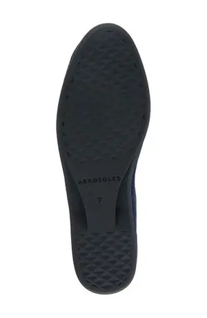 Aerosoles Novia Ballet Flat - Navy Suede