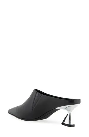 Aerosoles Jama Pointed Toe Mule - Black Leather