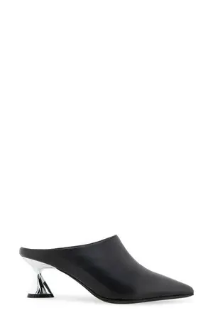 Aerosoles Jama Pointed Toe Mule - Black Leather