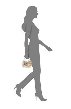Nina Sienna Top Handle Bag - Gold