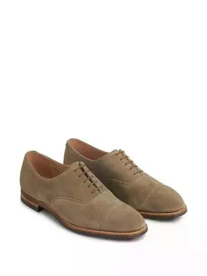 Crockett & Jones Suede Oxford Shoes