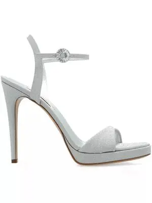 Casadei 130mm Michelle Glitter Sandals