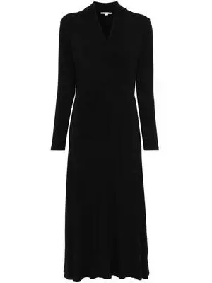 Vince Long-sleeved Midi Dress