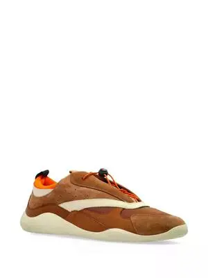 VIC MATIE Leather Sneakers - Brown