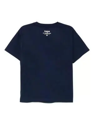 A BATHING APE Aape * Moonface Logo T-shirt