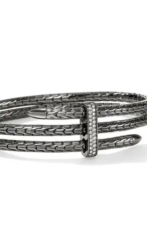 John Hardy Spear Diamond Cuff