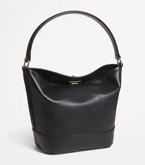 Sandro Leather Bucket Bag