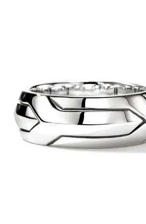 John Hardy Icon 50 Sterling Ring - Silver