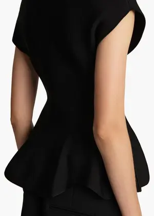 Khaite Andra Knit Top - Black