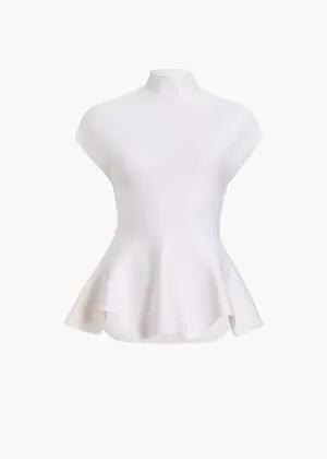 Khaite Andra Knit Top - Glaze