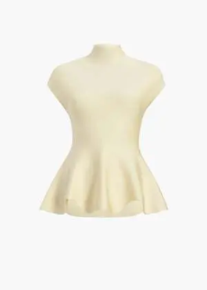 Khaite Khaite Andra Knit Top Zest