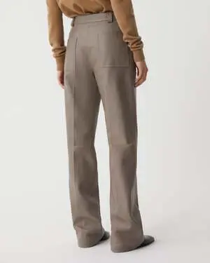 Veronica De Piante Avery Nappa Leather Trousers
