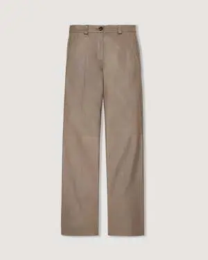 Veronica De Piante Avery Nappa Leather Trousers