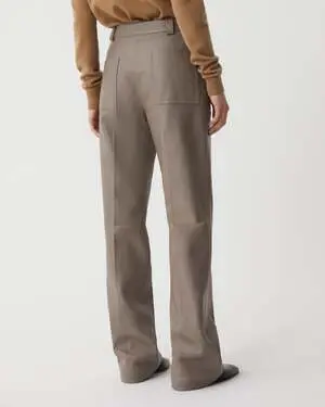 Veronica De Piante Avery Nappa Leather Trousers
