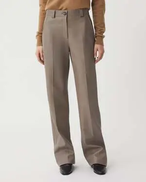 Veronica De Piante Avery Nappa Leather Trousers