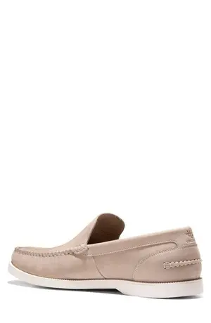 Cole Haan Hampton Loafer - Sesame Nubuck / Ivory