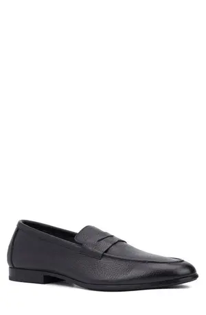 Aquatalia Jon Penny Loafer - Black