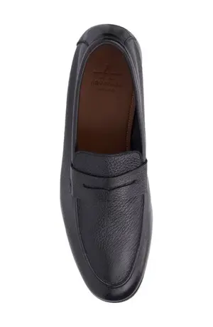 Aquatalia Jon Penny Loafer - Black