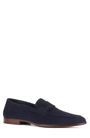 Aquatalia Jon Penny Loafer - Navy