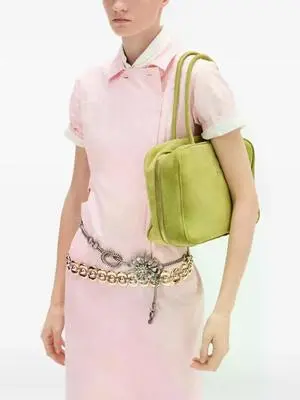 Miu Miu Crystal-embellished Chain Belt