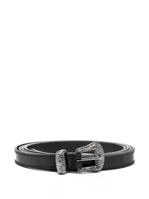 GOLDEN GOOSE Tex Trittico Belt - Black
