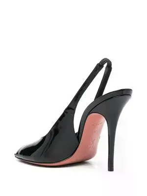 Amina Muaddi Kristina 105mm Slingback Pumps