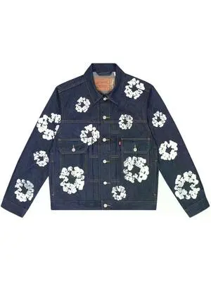DENIM TEARS X Levi's Wreath Type-3 Jacket
