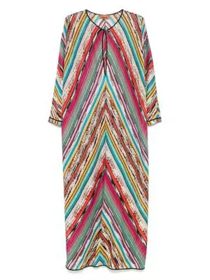 Missoni Chevron Beach Dress - Black