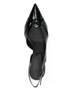 DEL CARLO 50mm Paris Pumps - Black