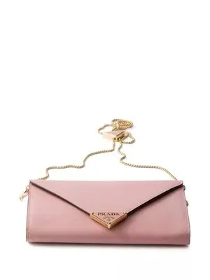 Prada Saffiano Leather Mini Bag - Pink
