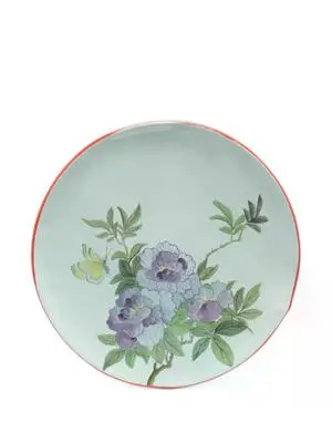 PIERRE-LOUIS MASCIA Floral-detailed Tray - Blue
