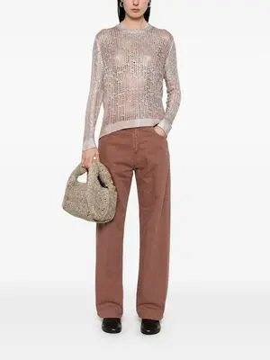 HAIKURE Bonnie Trousers - Brown