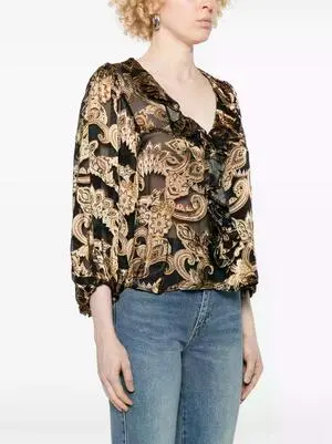Alice + Olivia Paisley-print Shirt