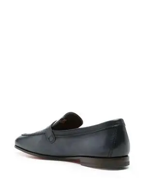 Santoni Single-buckle Loafers