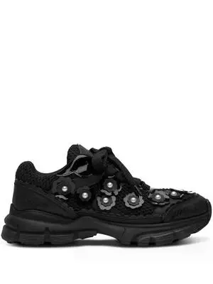 Axel Arigato Marathon Flwr Runner Sneakers - Black