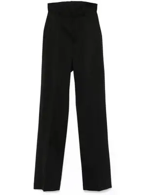 MAISON MARGIELA Cut-out Trousers - Black