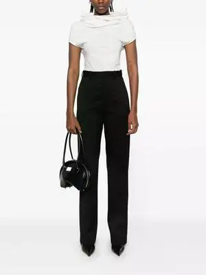 MAISON MARGIELA Cut-out Trousers - Black