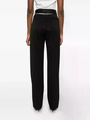 MAISON MARGIELA Cut-out Trousers - Black