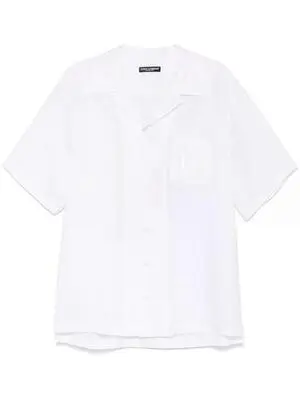 Dolce & Gabbana Logo-embroidered Shirt