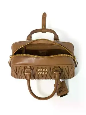 Miu Miu Arcadie Tote Bag - Brown