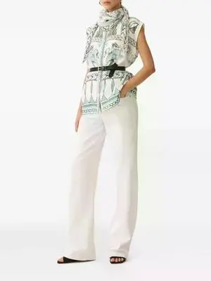 Fabiana Filippi Flared Trousers