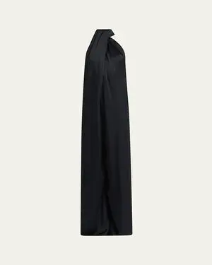 Stella McCartney Envers Draped Halterneck Jumpsuit - Black