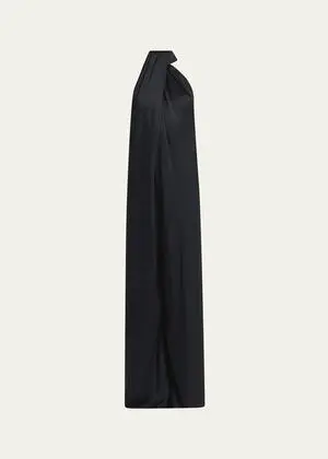 Stella McCartney Envers Draped Halterneck Jumpsuit