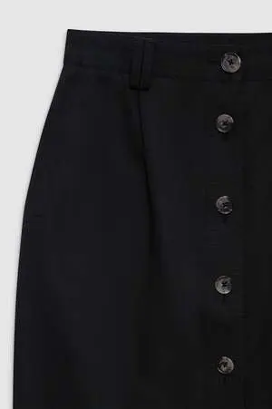 ANINE BING Zaire Knee-length Skirt - Black