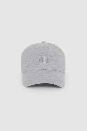 ANINE BING Monogrammed Baseball Cap