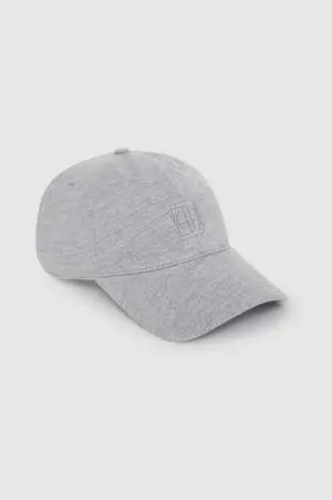 ANINE BING Monogrammed Baseball Cap