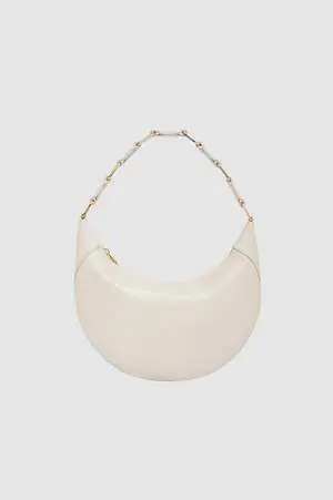 ANINE BING Kate Hobo Bag - Bone