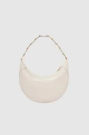 ANINE BING Kate Hobo Bag - Bone